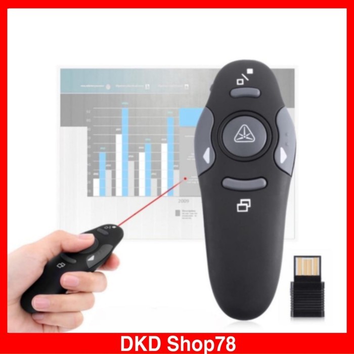 Jual LASER POINTER 2.4GHZ WIRELESS PRESENTER CURSOR CONTROL | Shopee ...