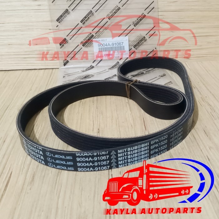Jual FAN BELT GRAND NEW AVANZA 1,3 XENIA DUAL VVTI RUSH TERIOS 6PK1520 ...