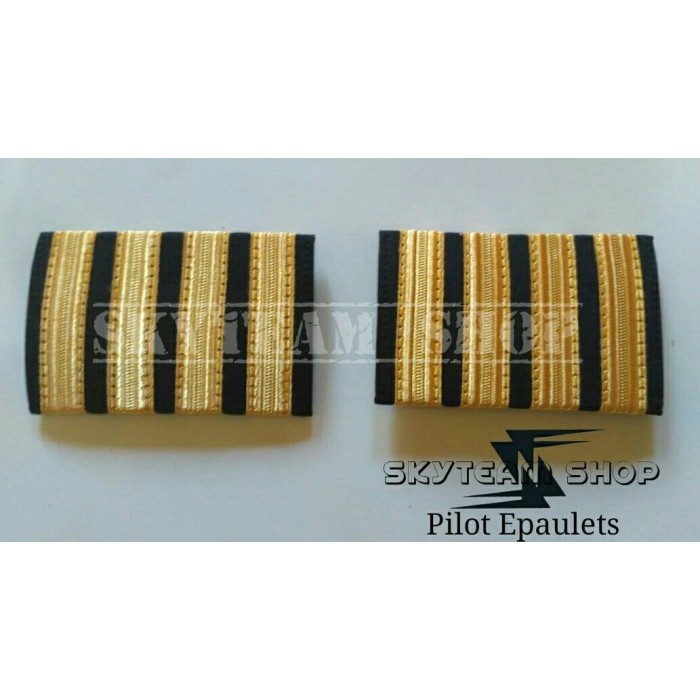 Jual Atribut Pangkat Pilot Iiii (4) Original Garuda Indonesia Bar Pilot ...