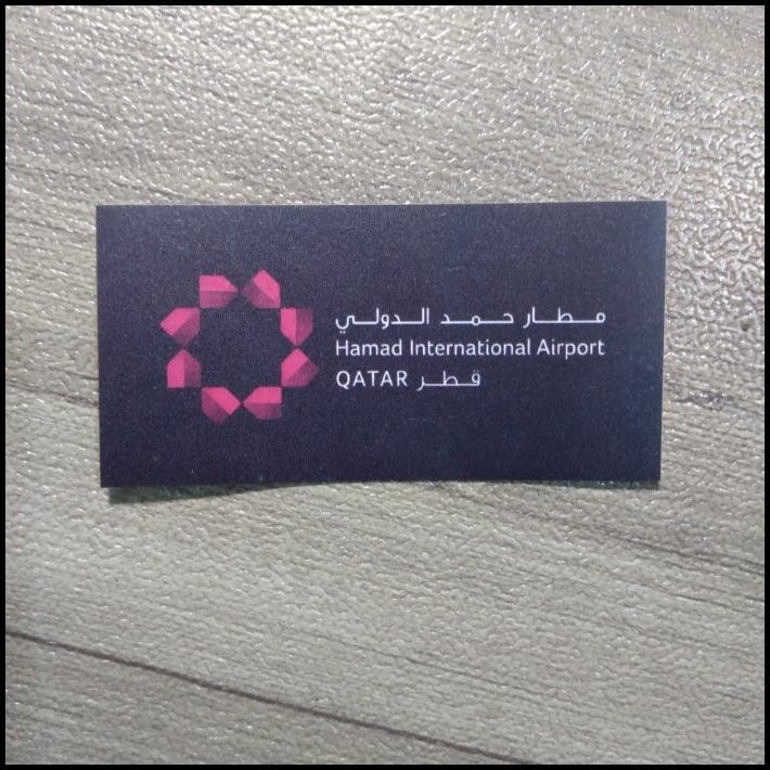 Jual TERBARU STICKER STIKER AIRPORT HAMAD INTERNATIONAL AIRPORT QATAR ...