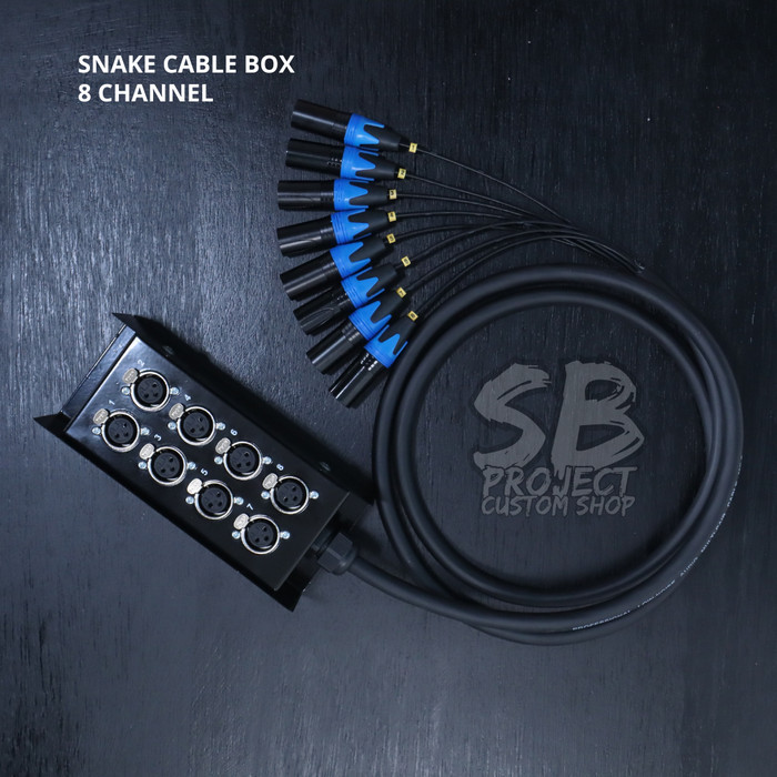 Jual KABEL SNAKE 8 CHANNEL BOX | Shopee Indonesia