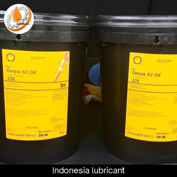 Jual TERBARU - Shell Omala S2 GX 220 (ISO VG 220) Gear Oil Original ...