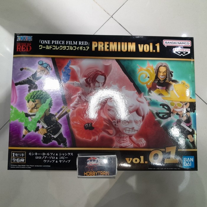Jual WCF ONE PIECE FILM RED PREMIUM VOL 1 SET | Shopee Indonesia