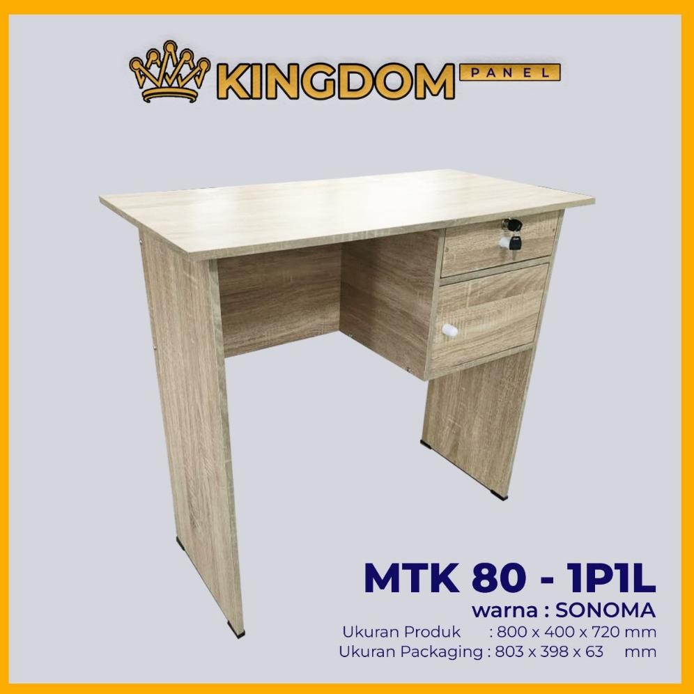 Jual KINGDOM MTK60/MTK80_1P1L/MTK80_2L || meja kerja | meja kantor ...