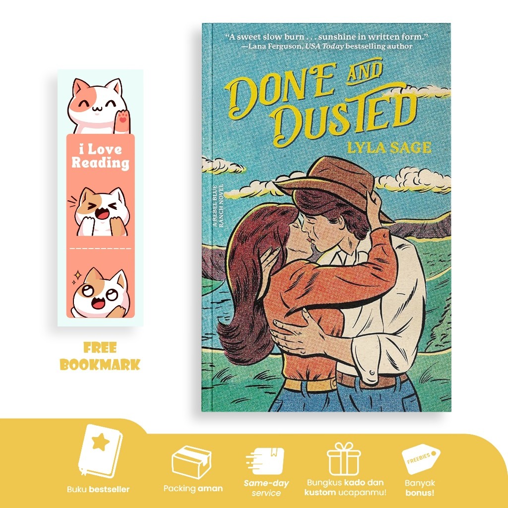 Jual Done and Dusted (Rebel Blue Ranch, #1) by Lyla Sage (English ...