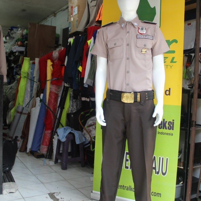 Jual Baju seragam satpam -terbaru PDH Bahan GAIA Neo Premium (1 Stel) | Shopee Indonesia