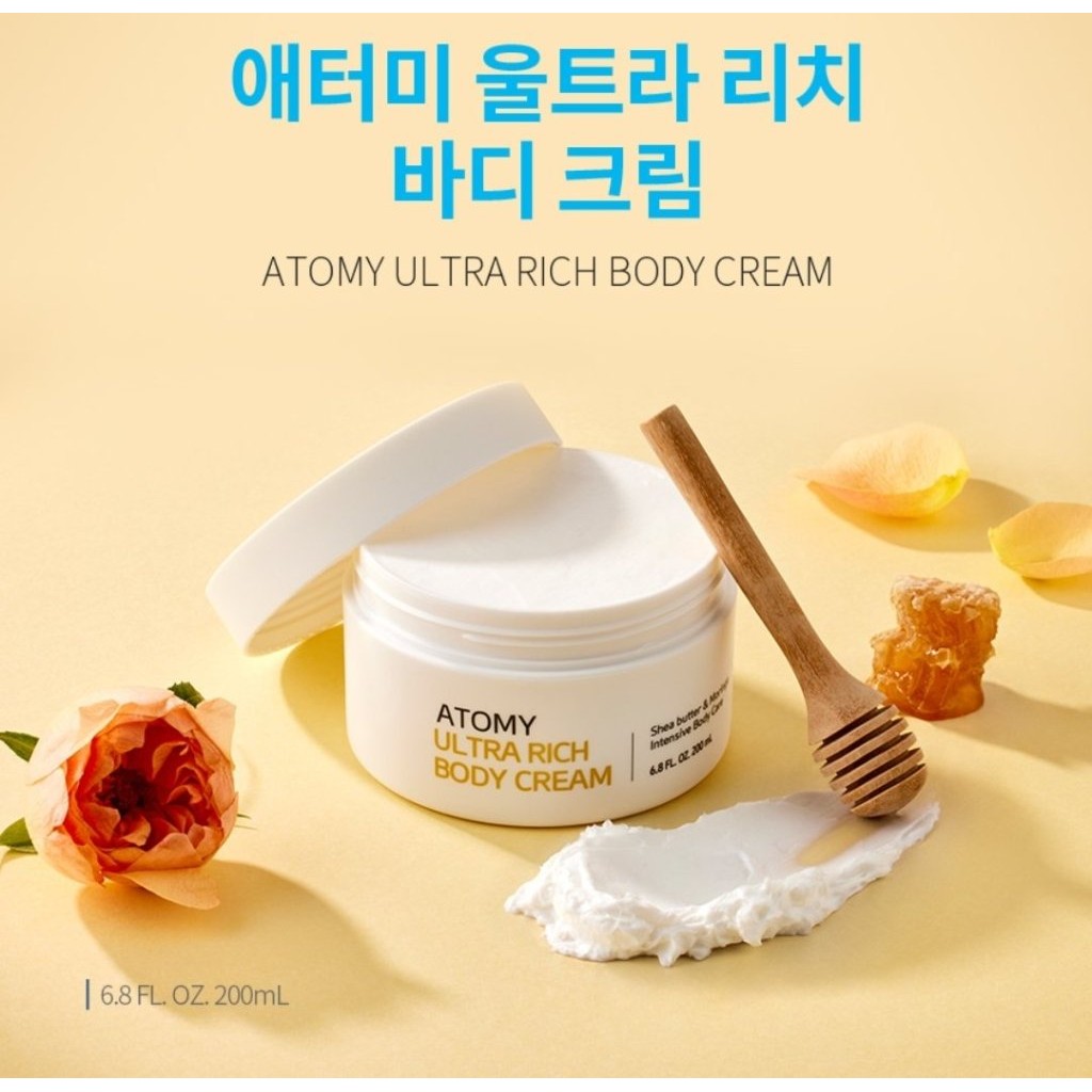 Jual Atomy Ultra Rich Body Cream Kaya Pelembab Kulit Kasar, Kering ...