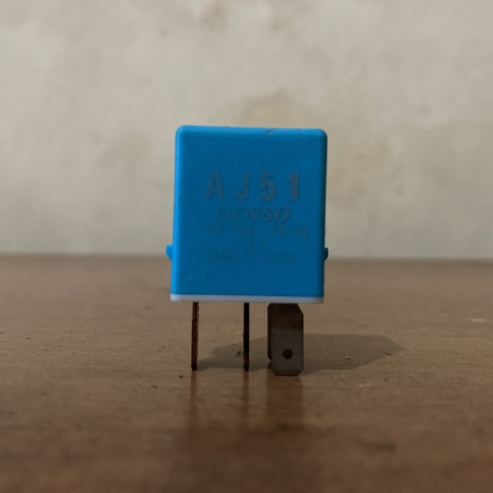 Jual Relay Biru 12V 4 Kaki AJ51 156700-2560 DENSO ORIGINAL Made In ...