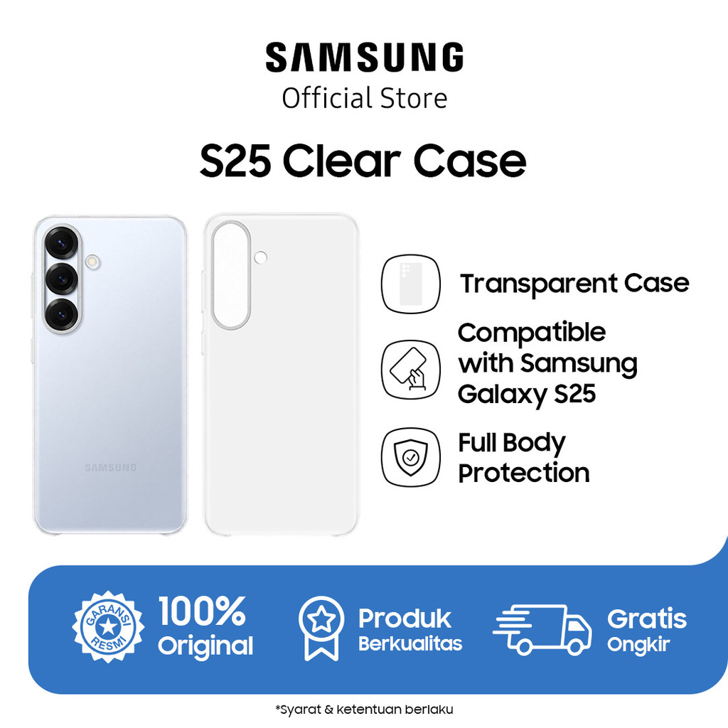 Jual Samsung Galaxy S25 Clear Case | Shopee Indonesia