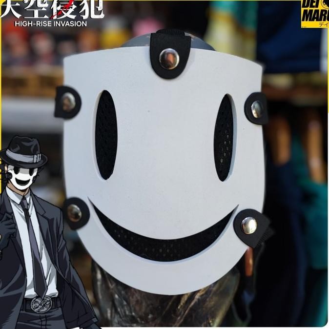 Jual Topeng Cosplay Halloween Yuka Makoto Tenkuu Shinpan Sniper Mask ...