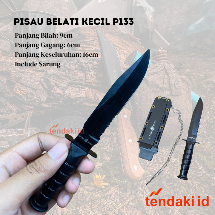 Jual Pisau Belati Mini P133 untuk kegiatan outdoor dan camping Pisau ...