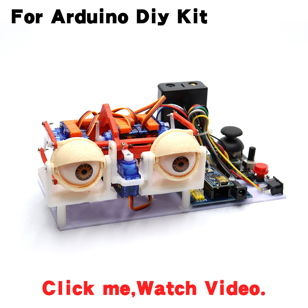 Jual Animatronic Eyes DIY kit for Arduino Bionic robot SG90 | Shopee Indonesia