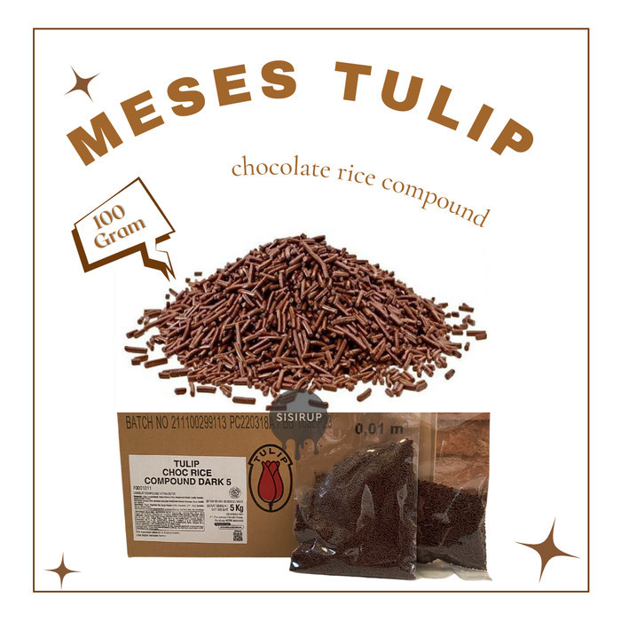 Jual Meses Tulip / Chocolate Rice / Chocolate Hagelslag | Shopee Indonesia