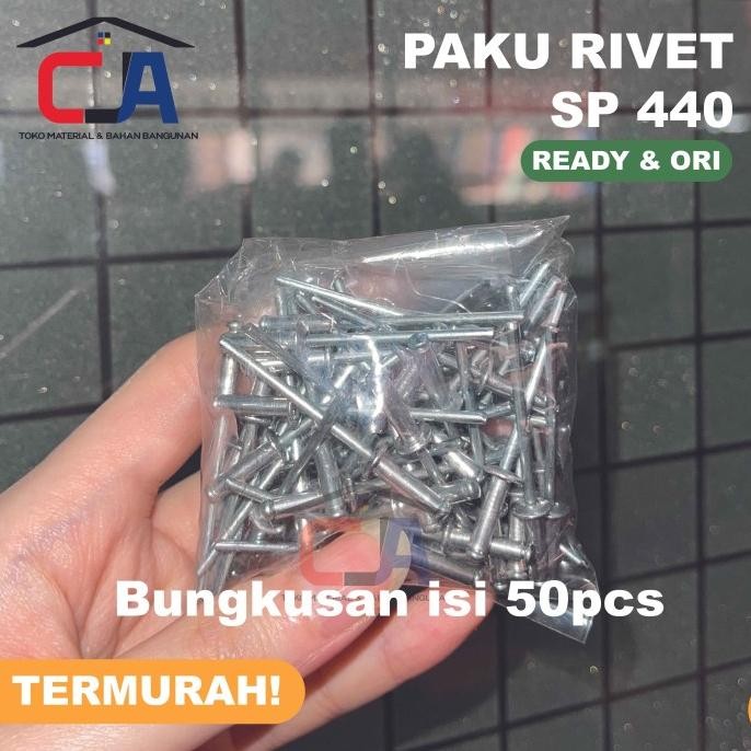 Jual Paku Rifet Rivet Blind 5MM, 4MM, 3MM Dus & Bungkusan Isi 50 PCS | Shopee Indonesia