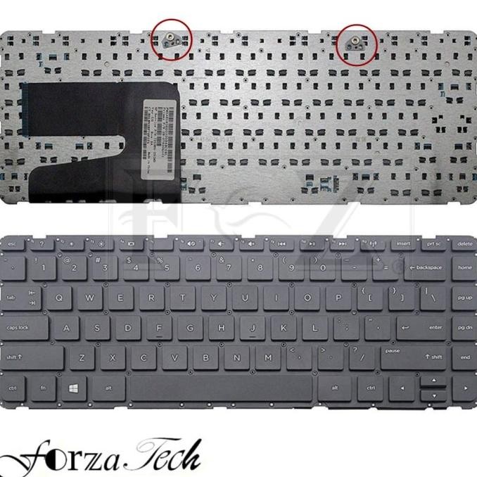Jual Keyboard HP Pavilion 14-N000 Series / HP 240 G2, HP245 G2 (No ...