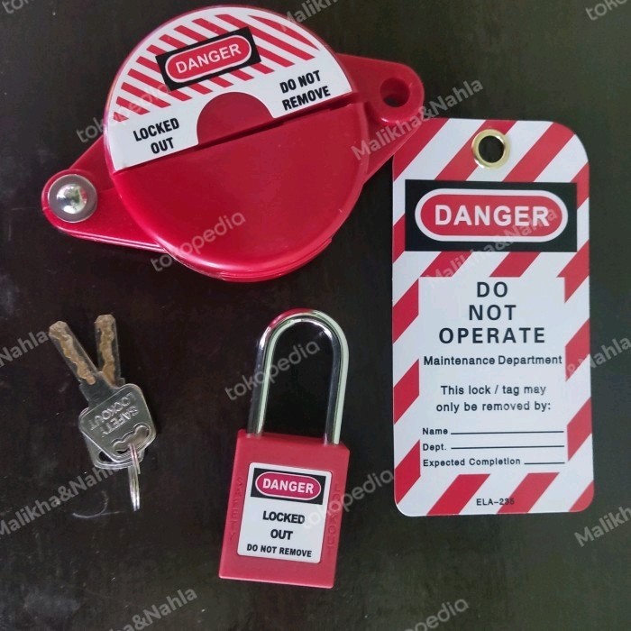 Jual 1 Set Gate Valve Lockout Device for Small Valves | Shopee Indonesia
