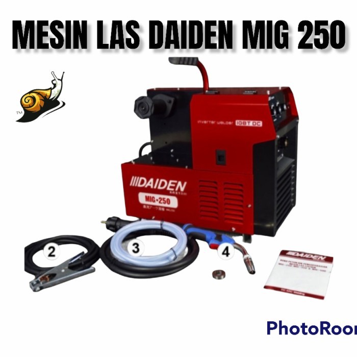 Jual DAIDEN MESIN TRAVO TRAFO WELDING LAS CO2 GASLESS MIG MAG 250 JAPAN | Shopee Indonesia