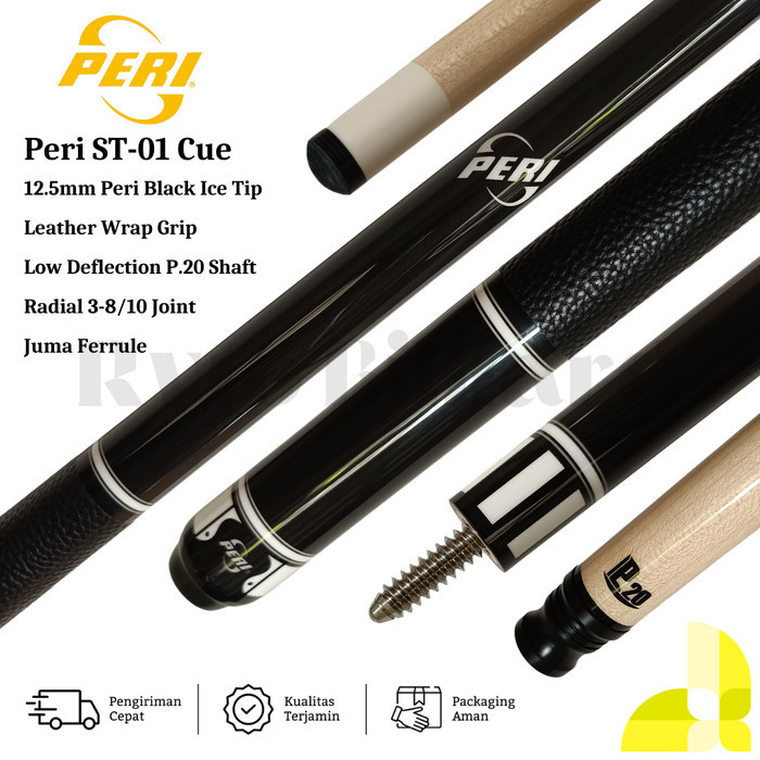 Jual Peri ST-01 Cue Stick Billiard Premium - Ryto BL | Shopee Indonesia