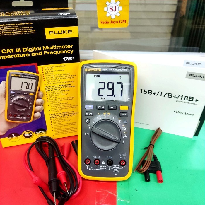 Jual Fluke 17B+ Digital Multimeter | Shopee Indonesia
