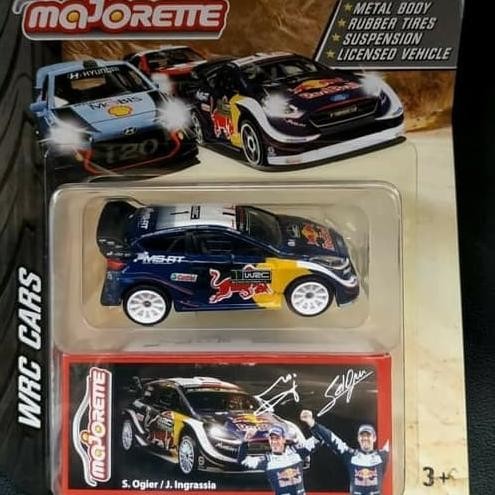 Jual Majorette Rally Car Ford fiesta WRC Ogier Ingrassia diecast ban ...