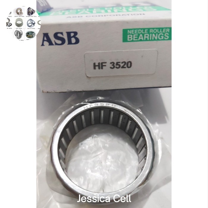 Jual NEEDLE BEARING ONE WAY HF 3520 ASB | Shopee Indonesia