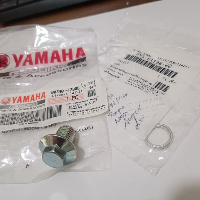 Jual BAUT, RING TAP OLI MESIN MIO ALL, NMAX AEROX155 LEXI XMAX, GRAND ...