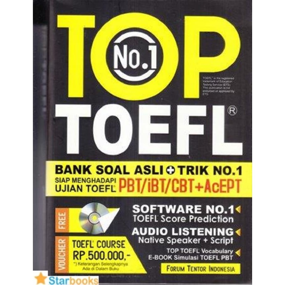 Jual PROMO! BUKU TOP NO.1 TOEFL (FORUM) | Shopee Indonesia