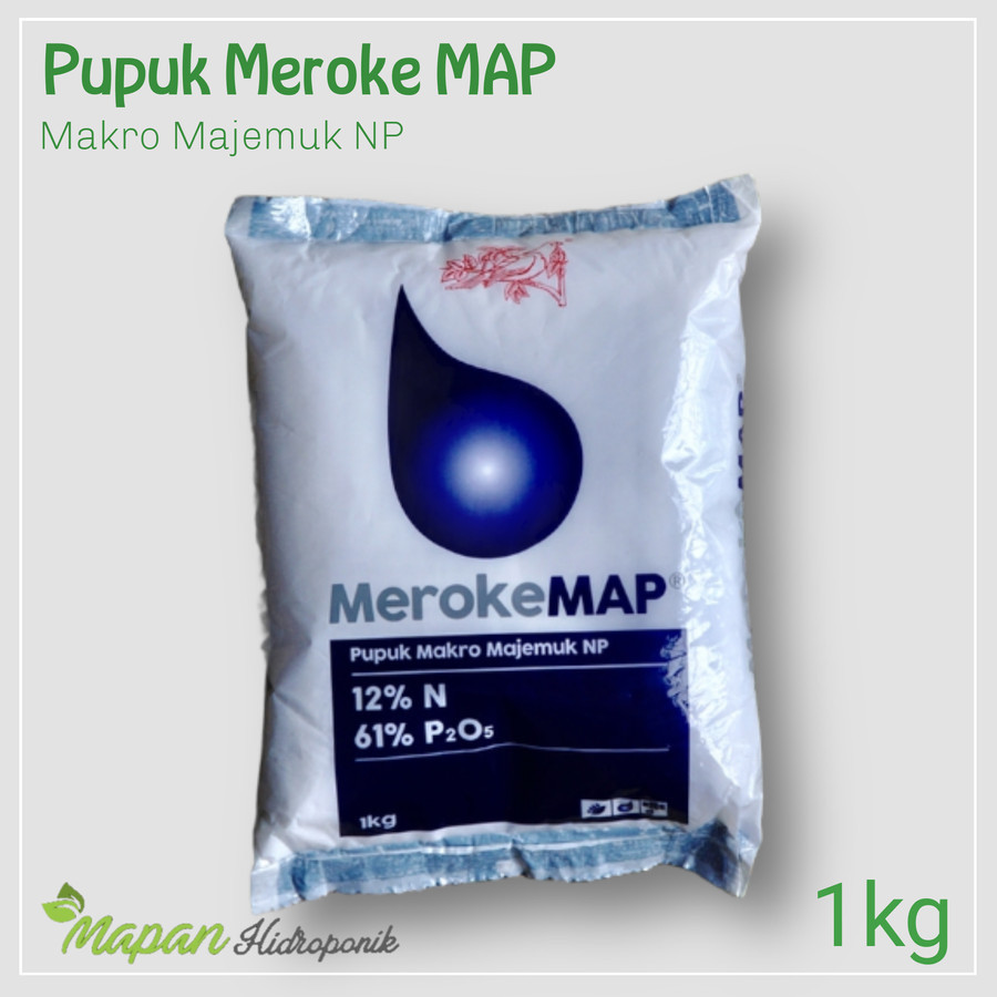 Jual Pupuk Meroke MAP 1 kg - Mono-Ammonium Phosphate Hidroponik Grade ...