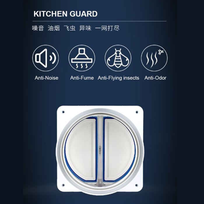 Jual KOTARO KATUP ASAP 1 ARAH ANTI BAU SERANGGA AIR VENT UDARA DUCTING ...