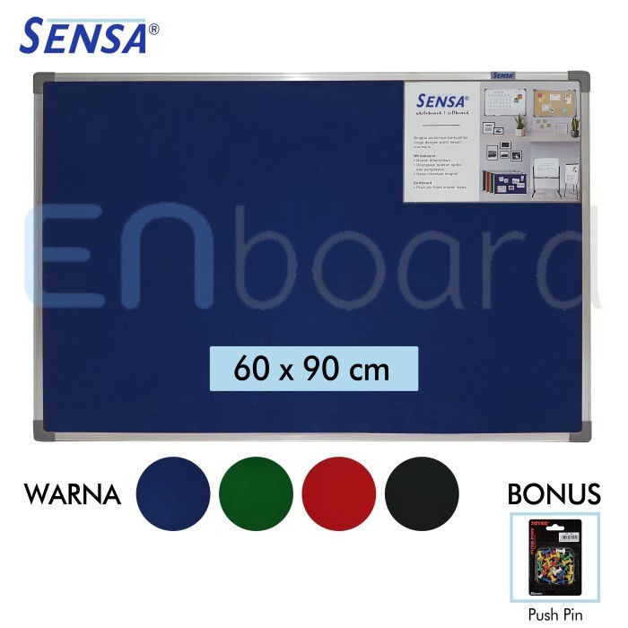 Jual SOFTBOARD CORK BOARD / PAPAN MADING GANTUNG BLUDRU SENSA 60 X 90 ...