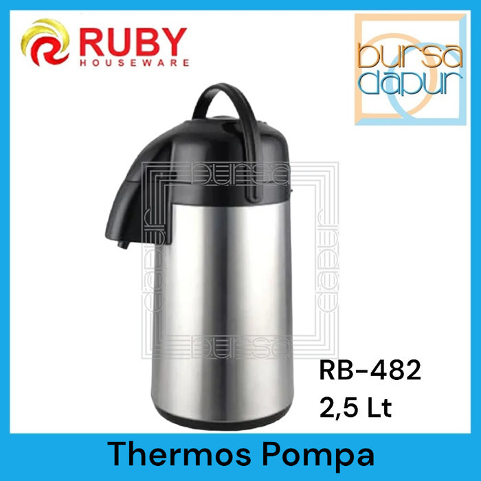 Jual Sigma Vacuum Jug Air Pump 2.5 Liter Termos Pompa Air Panas ...