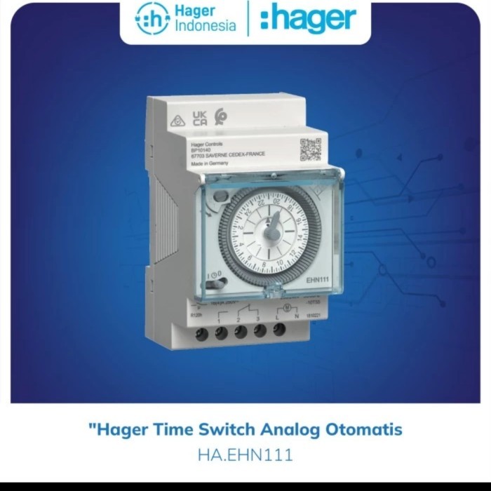 Jual HARGA DISC - TIMER / TIME SWITCH / HAGER EH111 SWITCH ANALOG ...