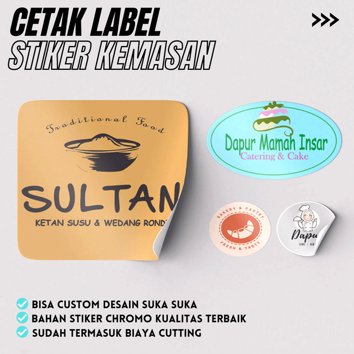 Jual Cetak Stiker Label Toko Olshop Custom | Shopee Indonesia