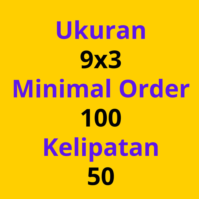 Jual Cetak Stiker Label Petak Kemasan Produk Custom-9cm | Shopee Indonesia