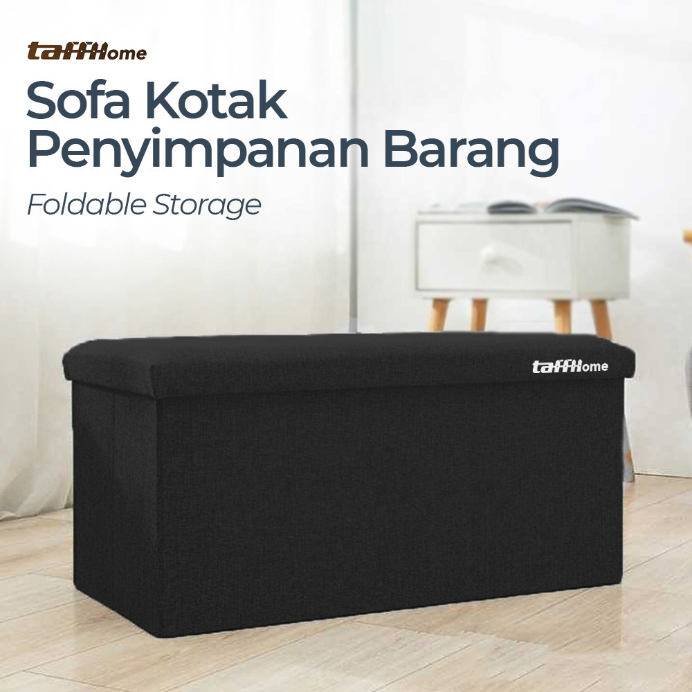 Jual Sofa Kotak Penyimpanan Barang Foldable Storage Box 48x30x30cm ...