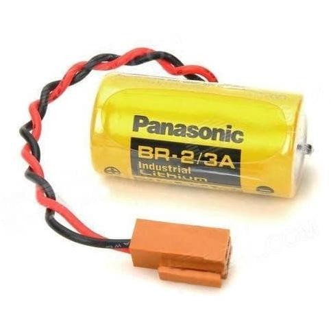 Jual BATTERY BATERAI LITHIUM PANASONIC PLC BR-2/3A 3V 1200MAH CABLE ...