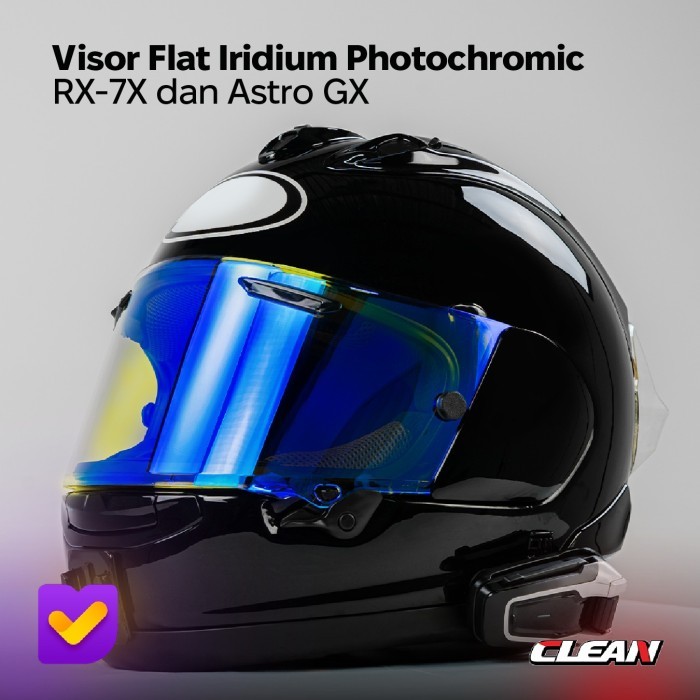 Jual HOT SALE! CLEAN Kaca Helm Arai RX-7X / Astro GX Photocromic Flat ...