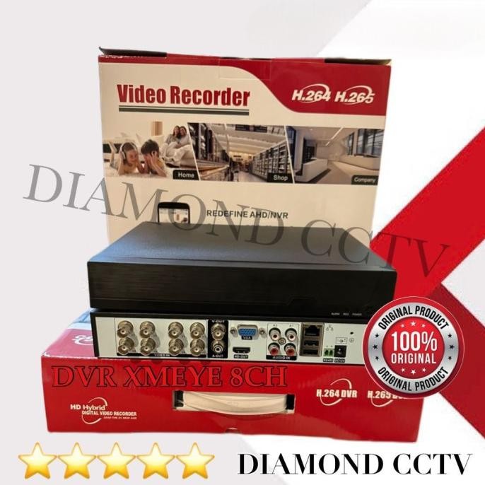 Jual TERSEDIA DVR STEALTH 8 CH 3 IN 1 FULL HD 1080 AHD HYBRID CCTV ...