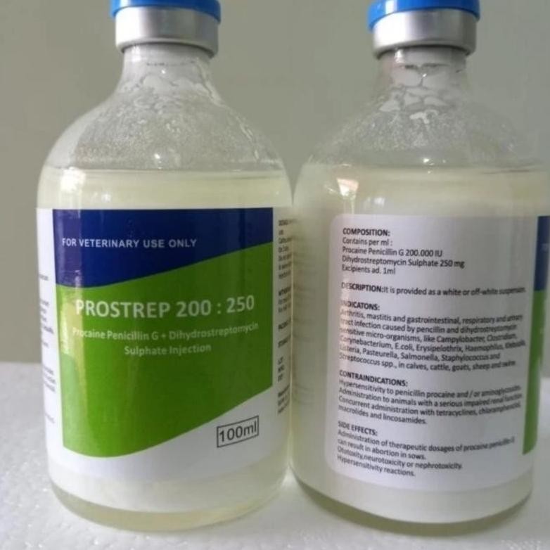 Jual gfd-12 Prostrep - 200 250 antibiotik mastitis, metritis akut dan ...