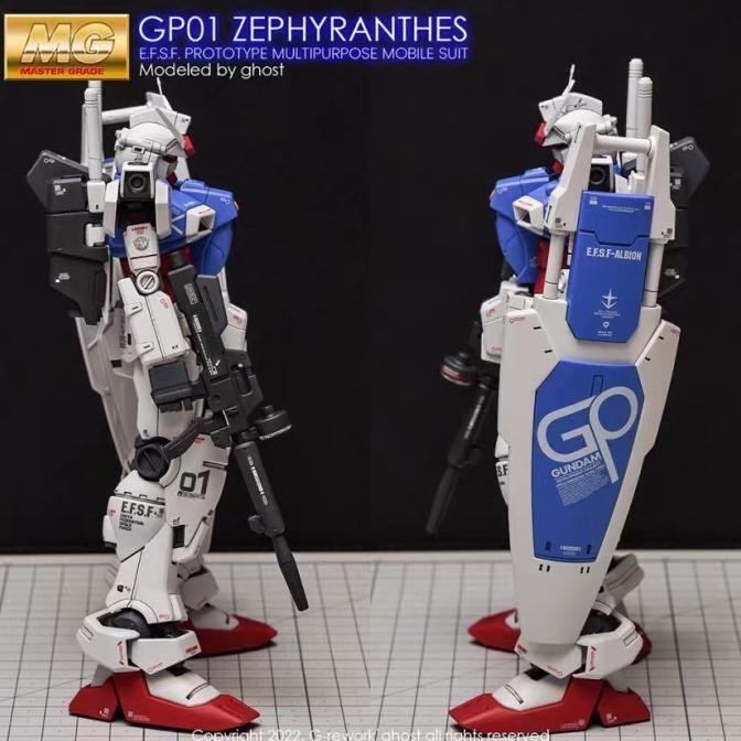 Jual Promo MG GUNDAM ZEPHYRANTHES/FULLBURNERN GP01/FB WATER DECAL GHOST CUSTOM COD | Shopee ...
