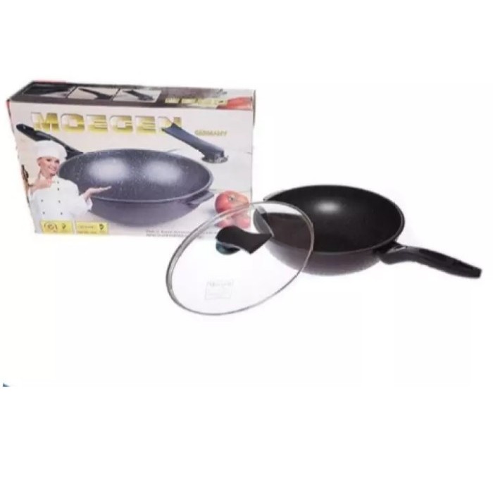 Jual PANCI WOK PAN MOEGEN 30 CM GERMAN TEFLON ANTI LENGKET | Shopee ...