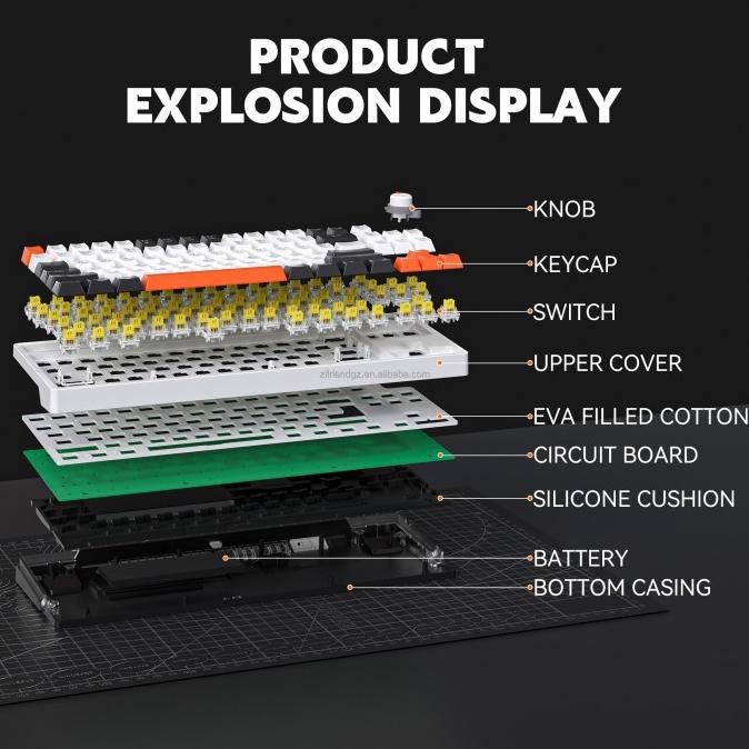Jual Zifriend Za87 Mechanical Keyboard 87 Keys Rgb Wired Storemilo727 | Shopee Indonesia