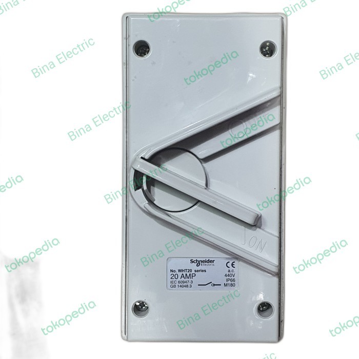 Jual PROMO! Isolator Switch Weather Protected Schneider WHT20 3P 20A ...