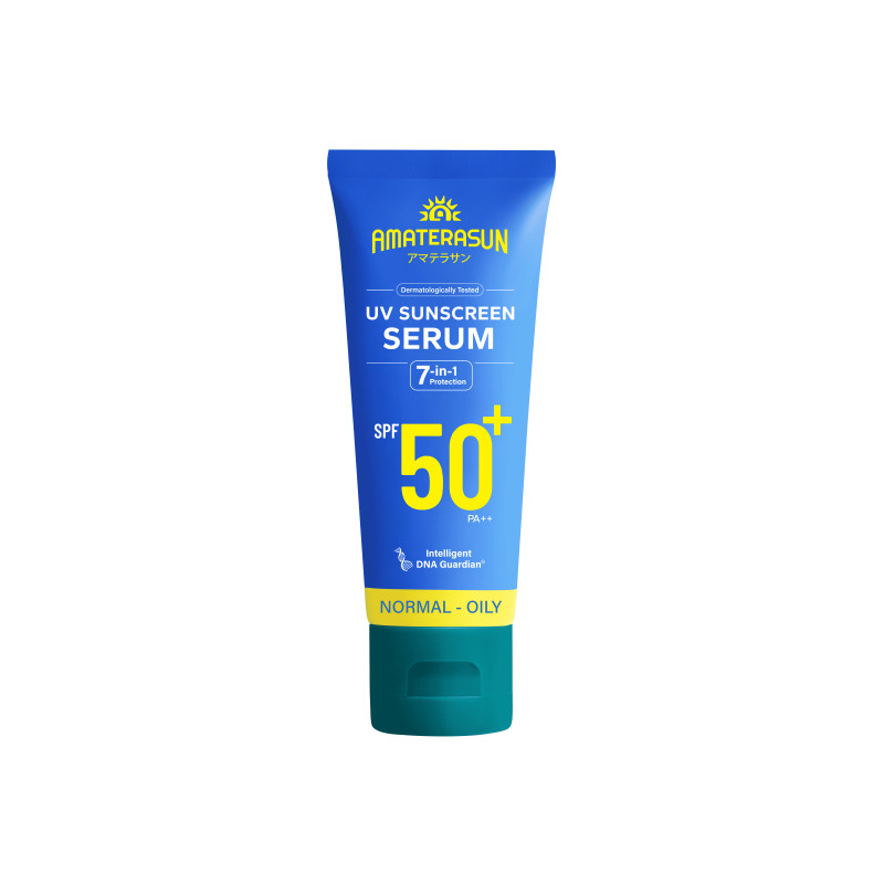 Jual AMATERASUN UV Sunscreen Serum SPF 50+ PA++ - 50gr | Shopee Indonesia