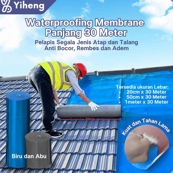 Jual SELF ADHESIVES WATERPROOF ROOF LEAK STICKER MEMBRANE STICKER ...