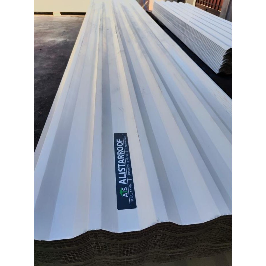 Jual Promo Atap Upvc Alderon 10mm / Alistar Roof Twinwall Double Layer ...