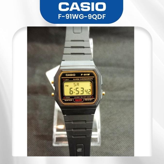 Jual Casio General F91Wg9Qdf / F-91Wg-9Qdf / F91Wg Original | Shopee ...