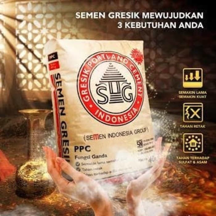 Jual Semen Gresik 40kg 40 kg 1DO 200zak (harga per zak) | Shopee Indonesia