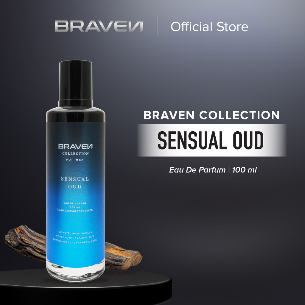 Jual Braven Collection Eau De Parfum Sensual Oud 100ml - Parfum Pria | Shopee Indonesia