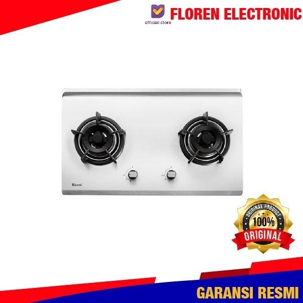 Jual Rinnai Kompor Tanam Rb-72S Stainless Rb 72 S 2 Tungku 70Cm | Shopee Indonesia
